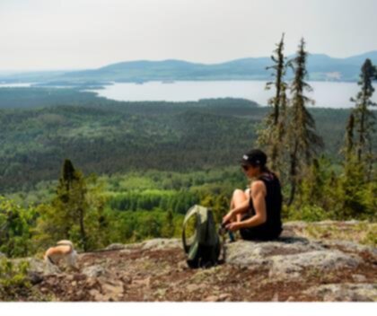 Le Parc Régional De La Seigneurie Du Lac Matapédia Hiking Trails - Map ...